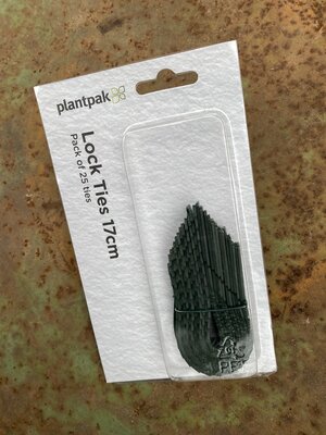 Plantpak Lock Ties 17cm (25) - The Nunhead Gardener