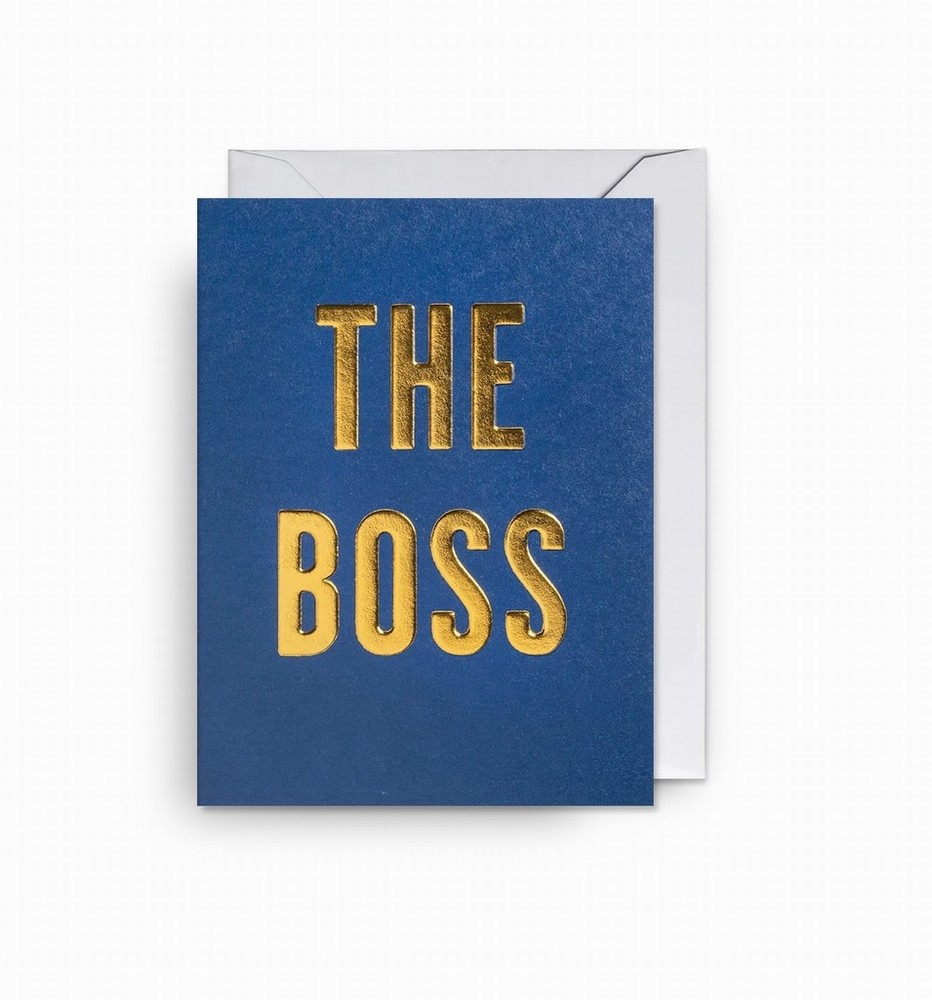 The Boss - Greetings Card - The Nunhead Gardener